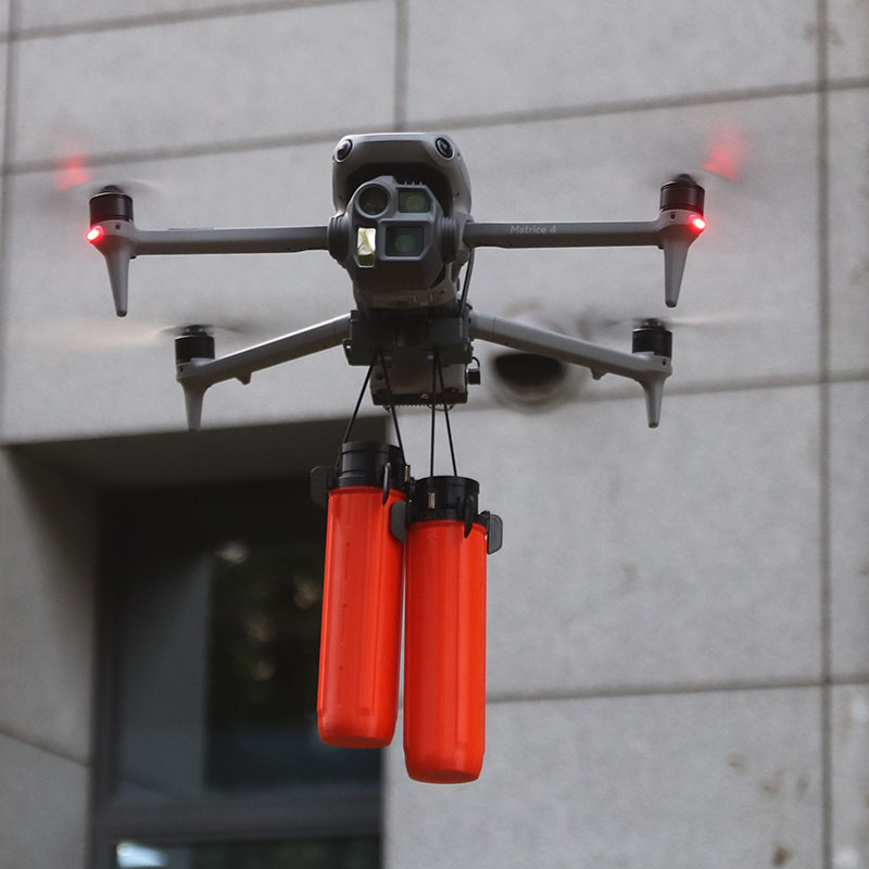 DJI Matrice 4T air payload drop release mechanism | DJI M4T drop kits