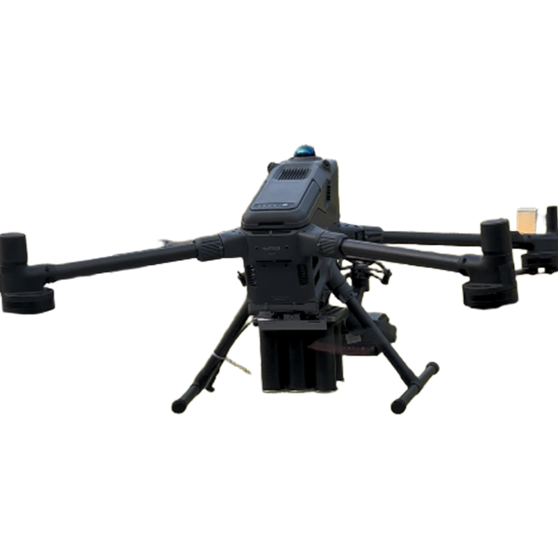 DJI M400 göz yaşartıcı gaz fırlatıcısı | DJI Matrice 400 Duman bombası ...